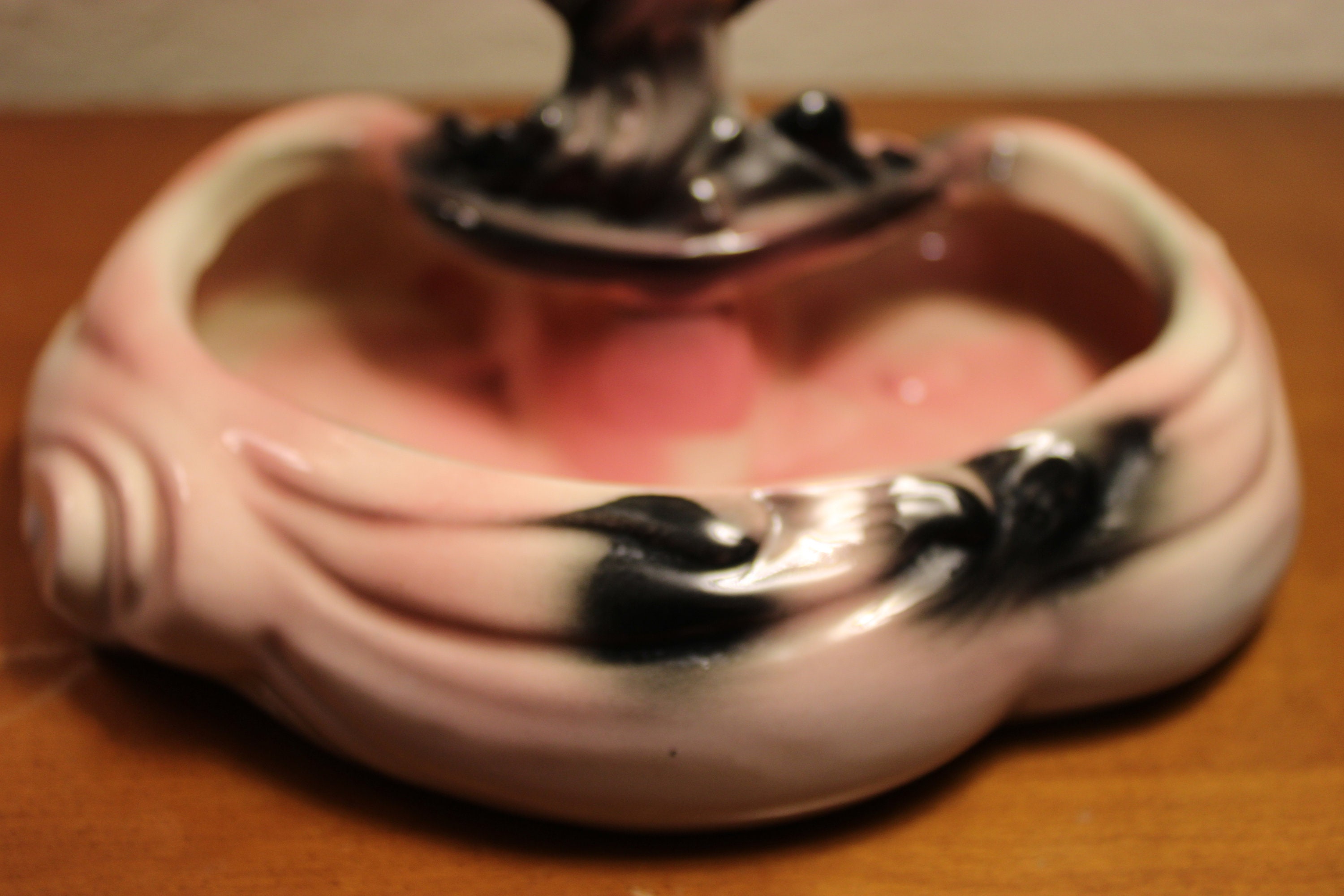 Hull Pottery USA 79 Flying Duck Planter Pink and Black | Etsy