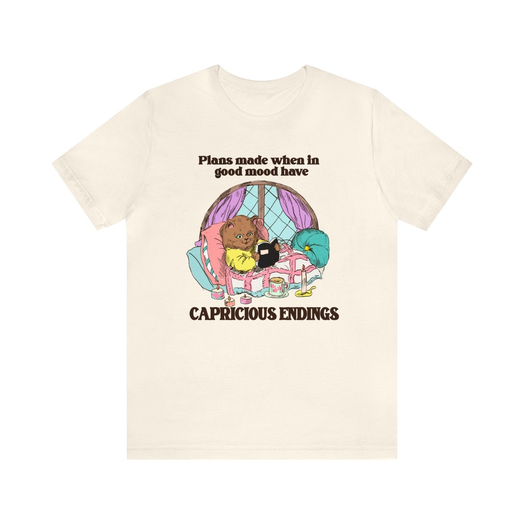Capricious Meme Shirt, Vintage Animals Illusrtratiuon Shirt, Cat Gifts ...