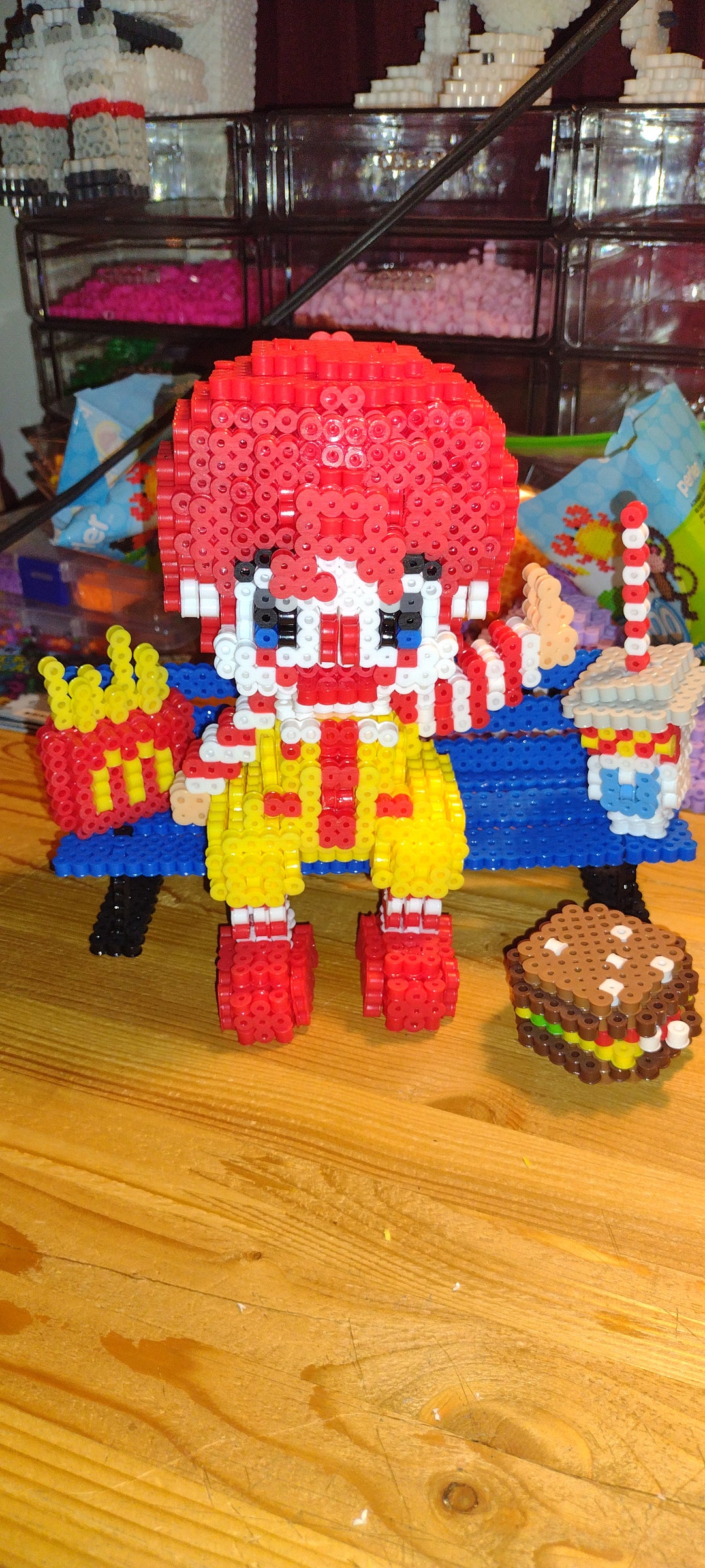 3D Ronnie Perler Bead Figure - Etsy