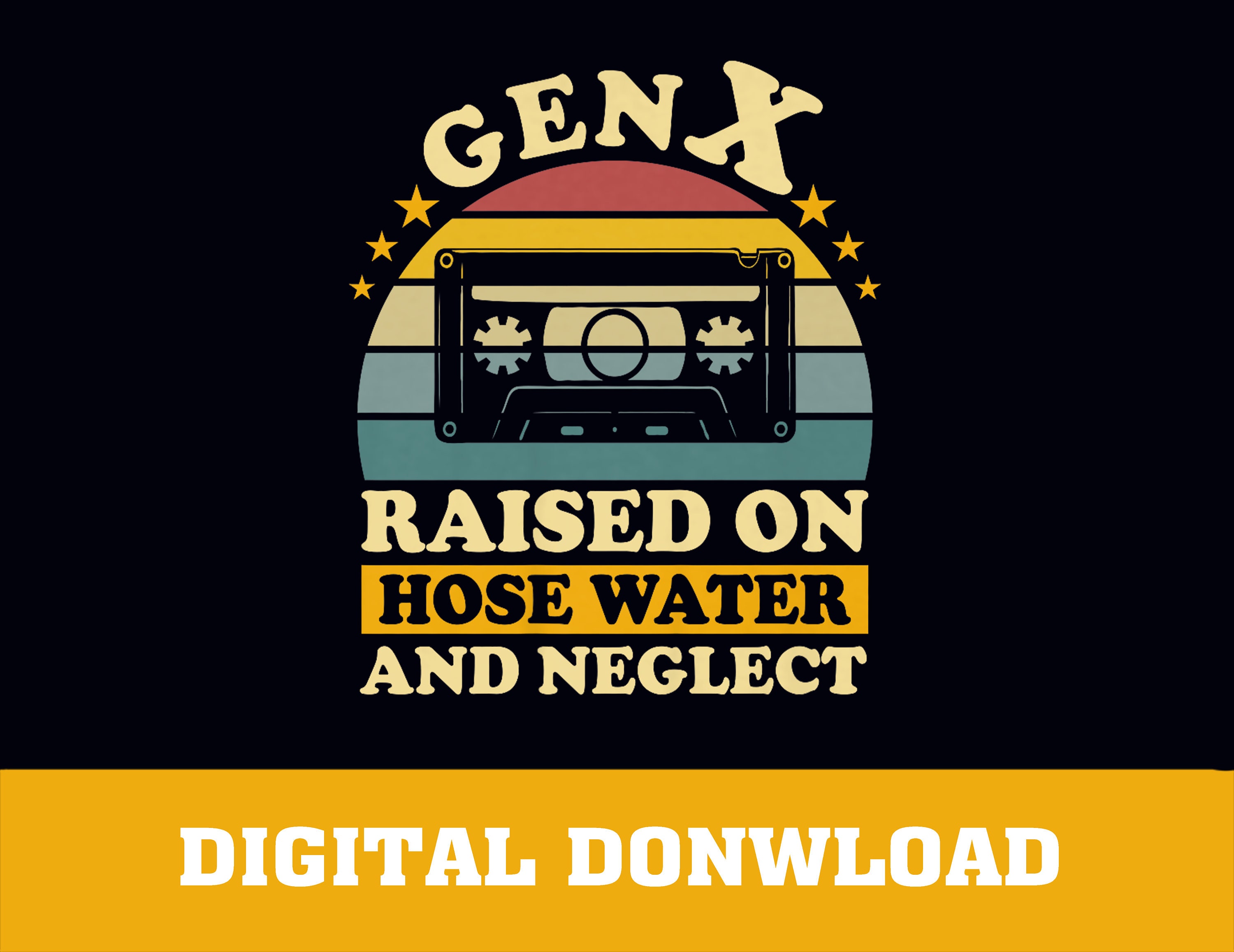 Gen X Png, Generation X Png, Gen X PNG, Retro Gen X Png, Gift for Gen X ...