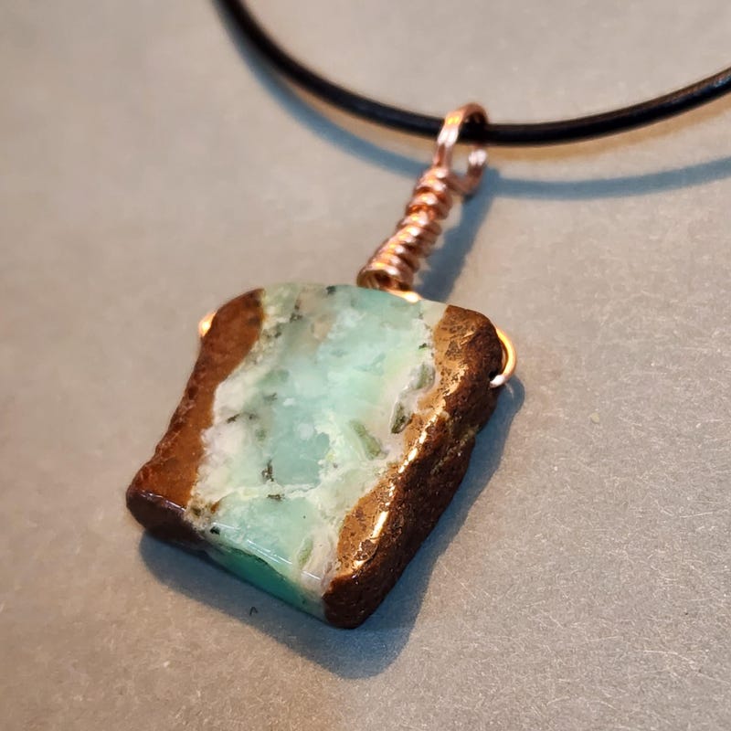 Green Shamanic Necklace - Etsy