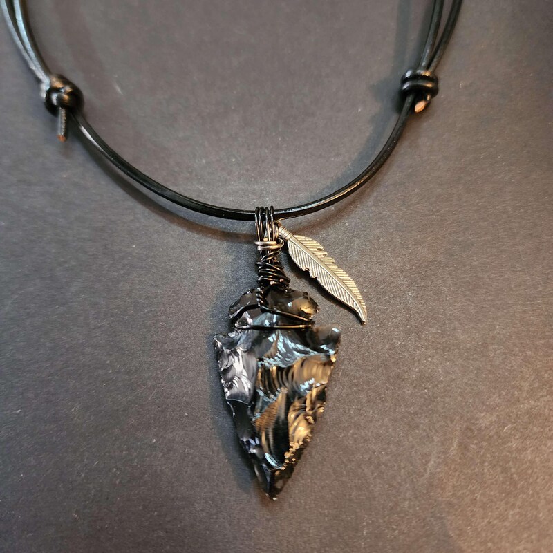 Arrowhead Necklace - Etsy