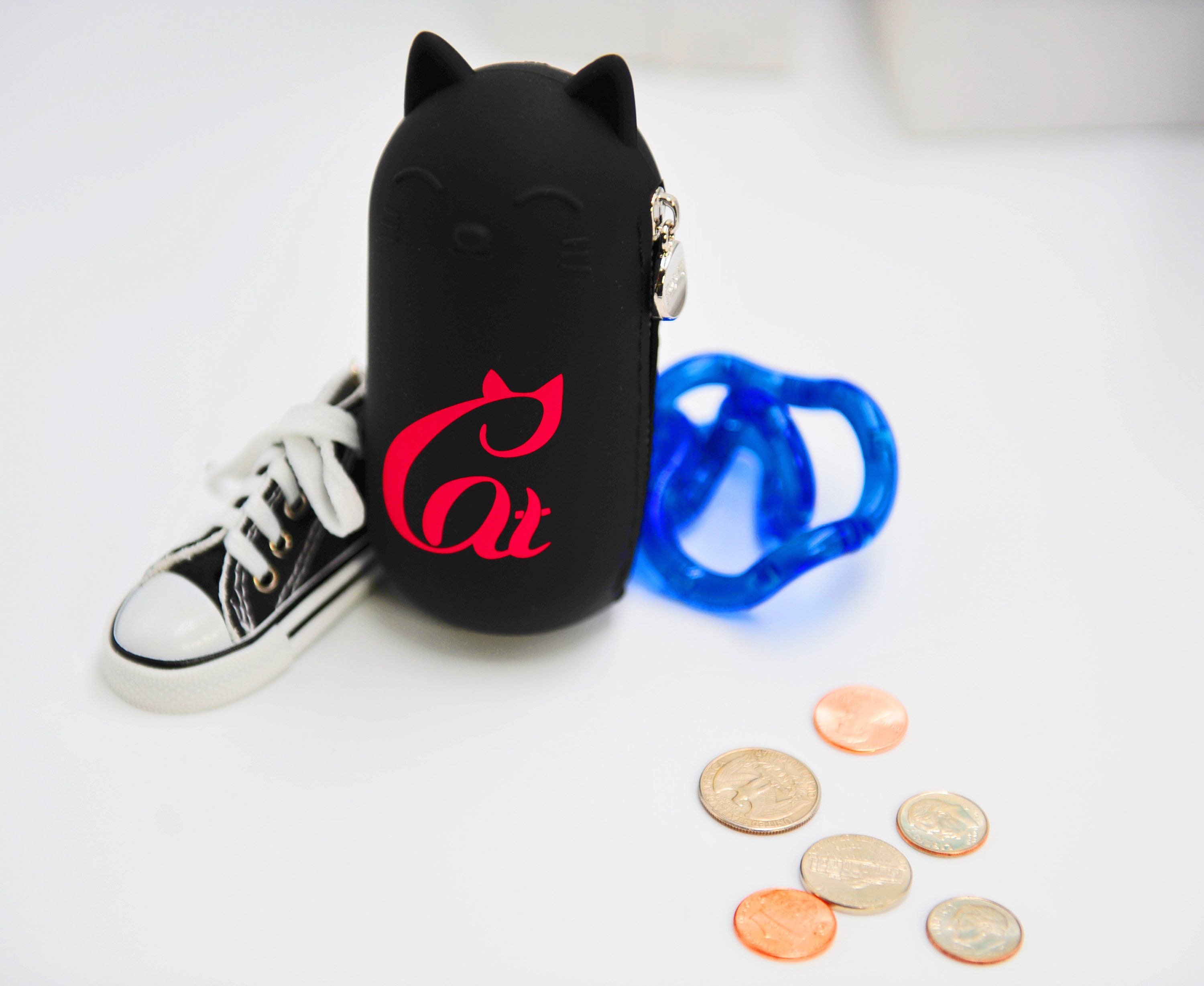R & S Cat Silicon Coin Purse-cute Cat Purse for Coins in 8 Colors - Etsy