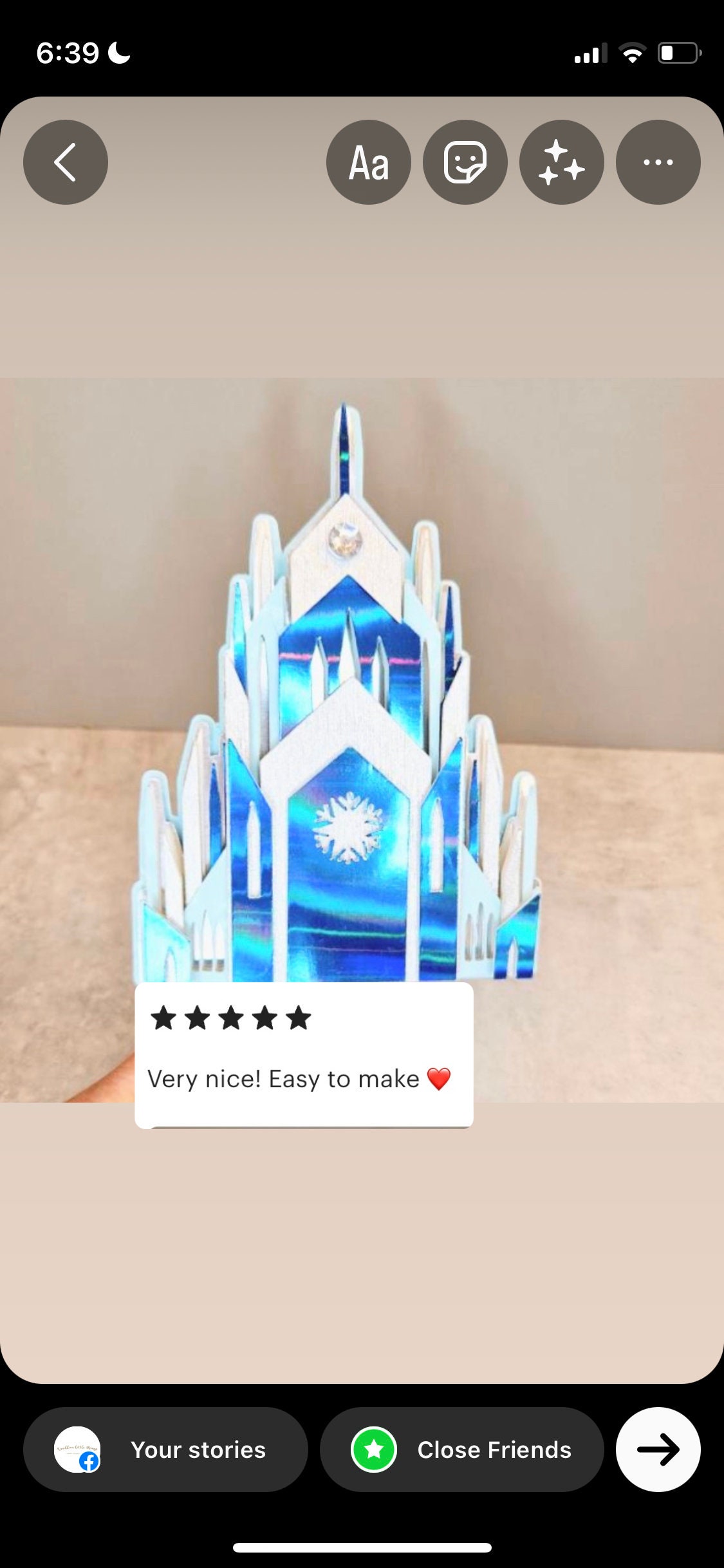 Frozen Castle SVG File for Cake Topper or Party Decorations - Etsy ...