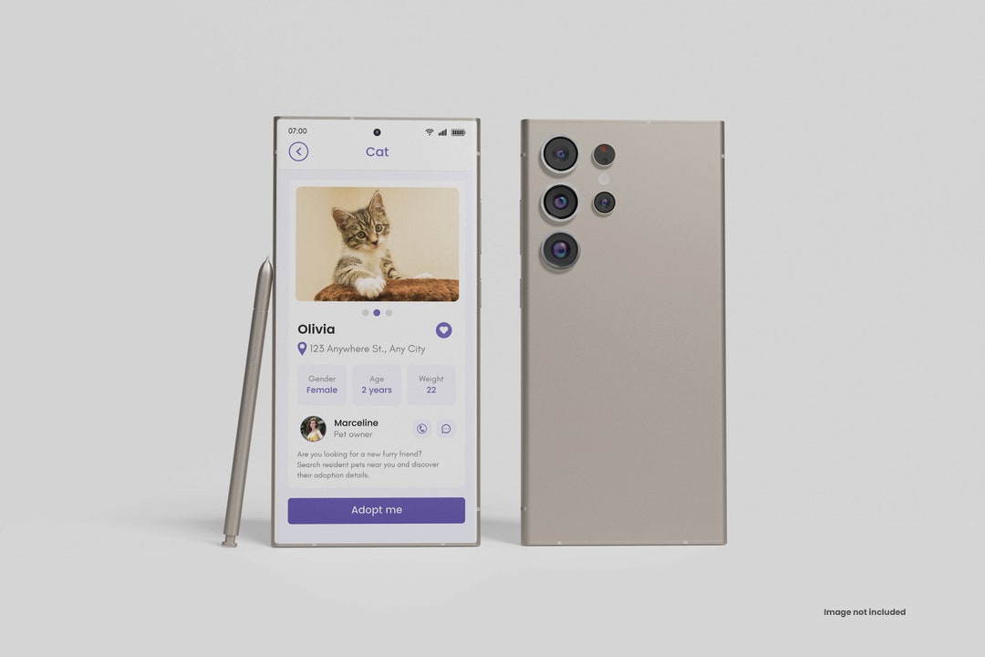 Samsung Screen Mockup Bundle, Device Mockup, Realistic Mockup ...