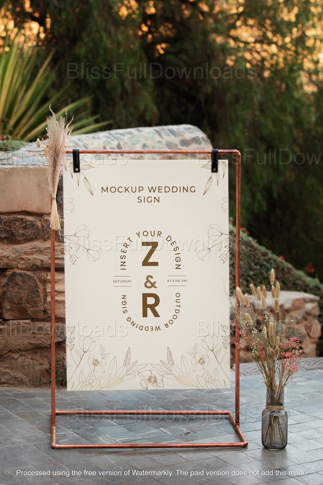 Wedding Sign Mockup Welcome Sign Mockup Easel Mockup - Etsy