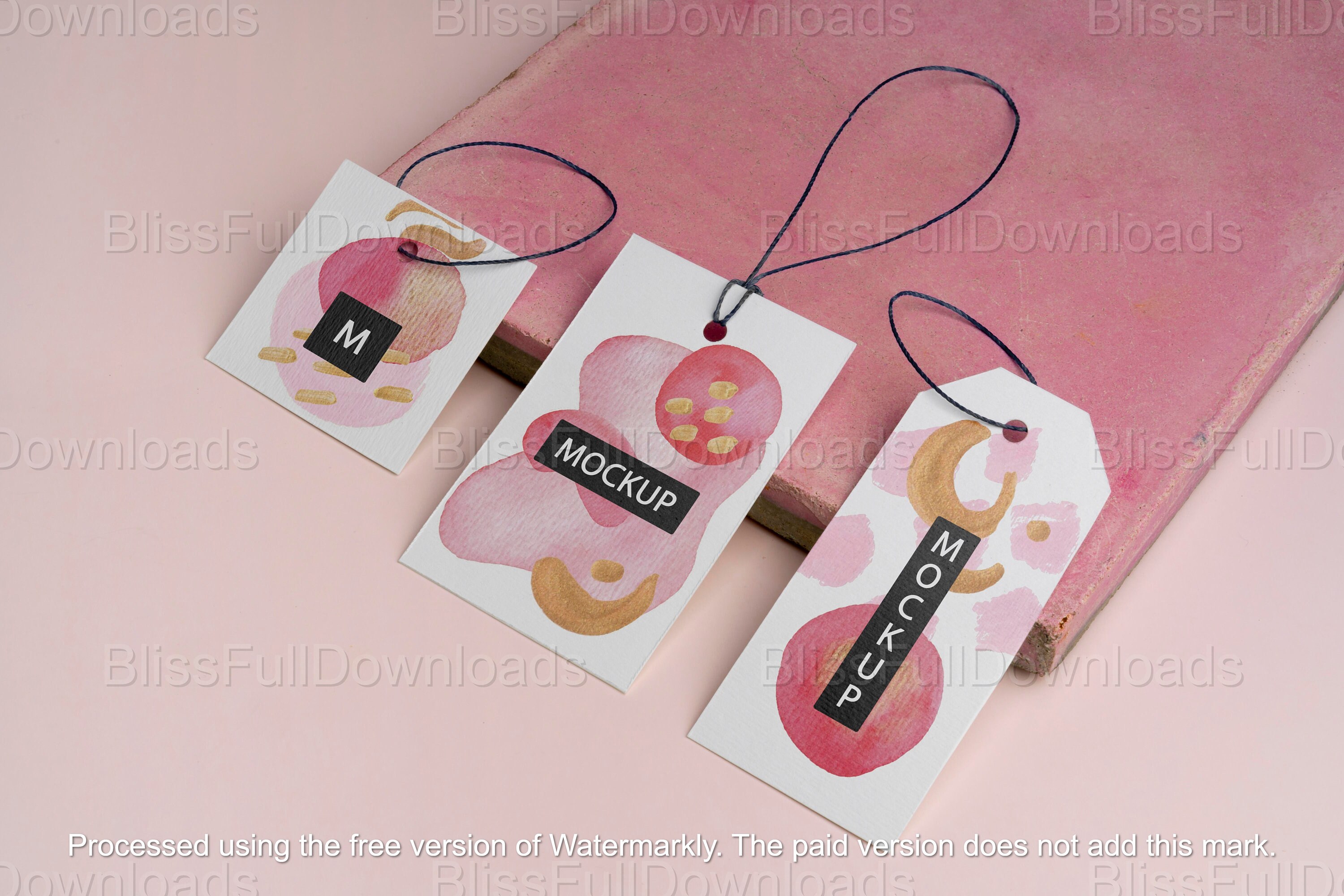 Clothing Tags Mockup PSD for Branding and Logos, Label Mockups, Gift ...