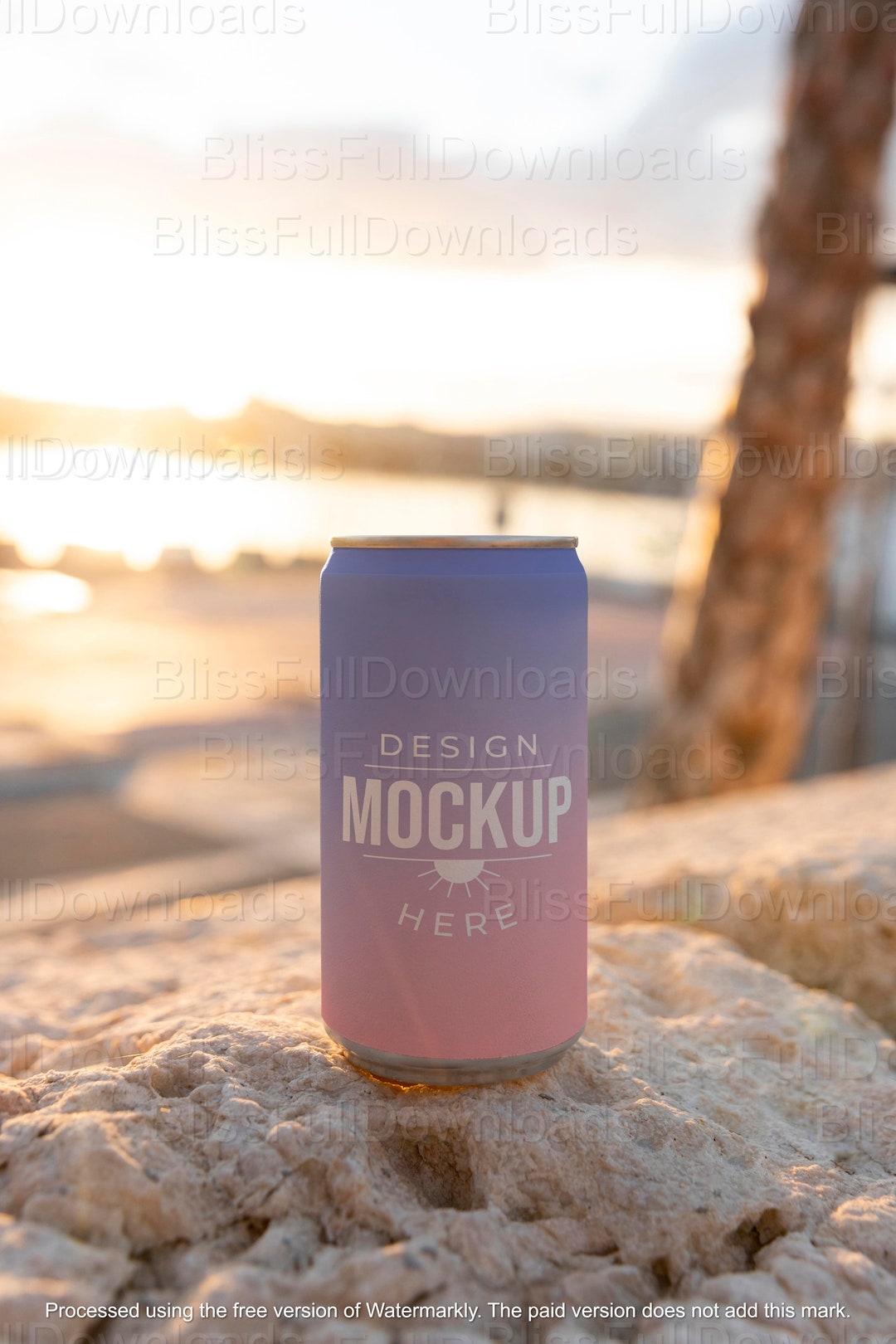 Realistic Soda Can Mockup - Professional Beverage Packaging ...