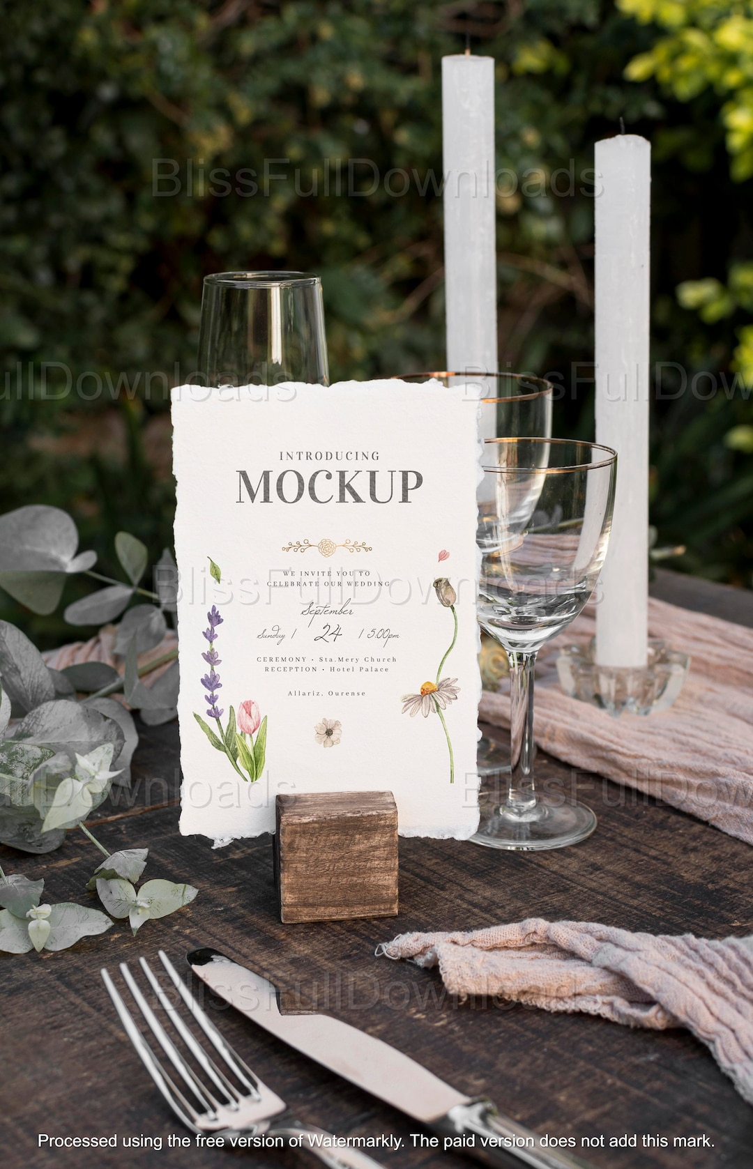 Wedding Table Sign Mockup | Elegant Dinner Seating Cards | Cafe ...