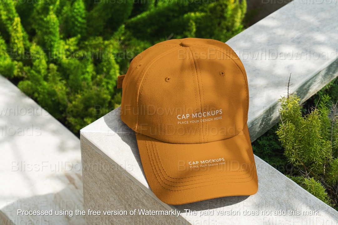 Cozy Comfort Color Baseball Cap Mockup Perfect for - Etsy