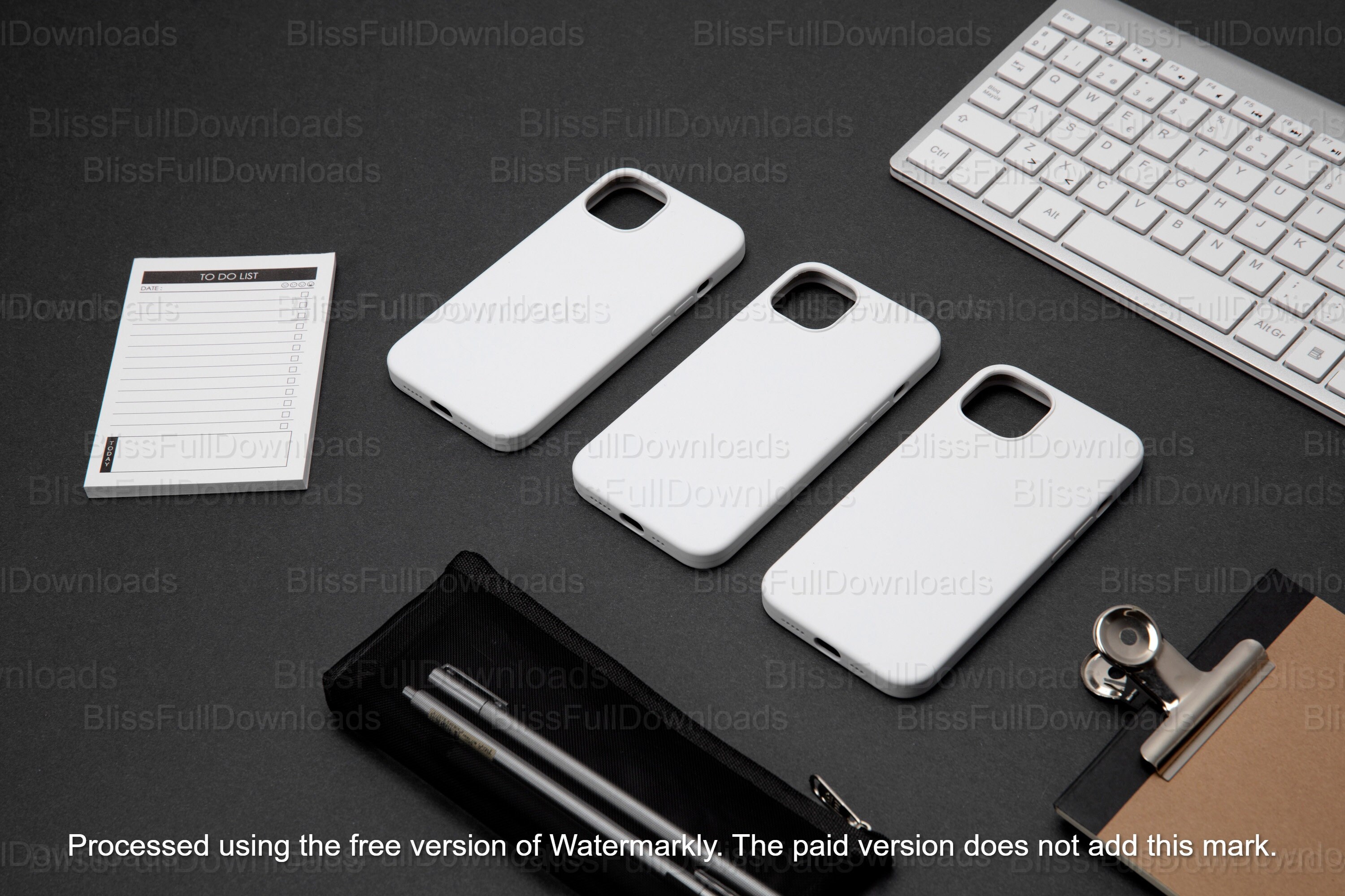 Stylish iPhone 15 Pro Case Mockup Customizable Design for Digital ...