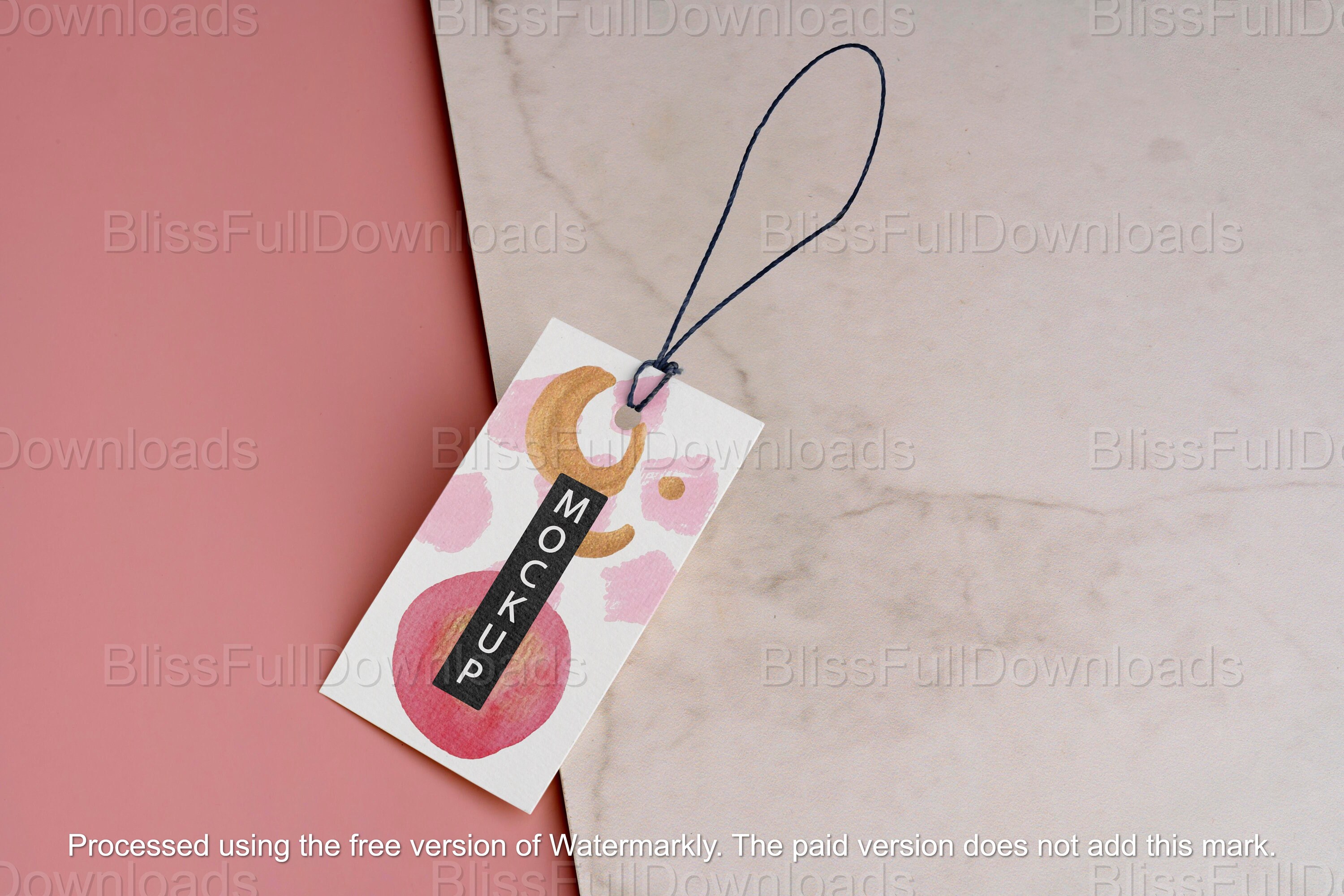 Hang Tag Label Mockup for Stunning Branding Design, Premium Clothing ...