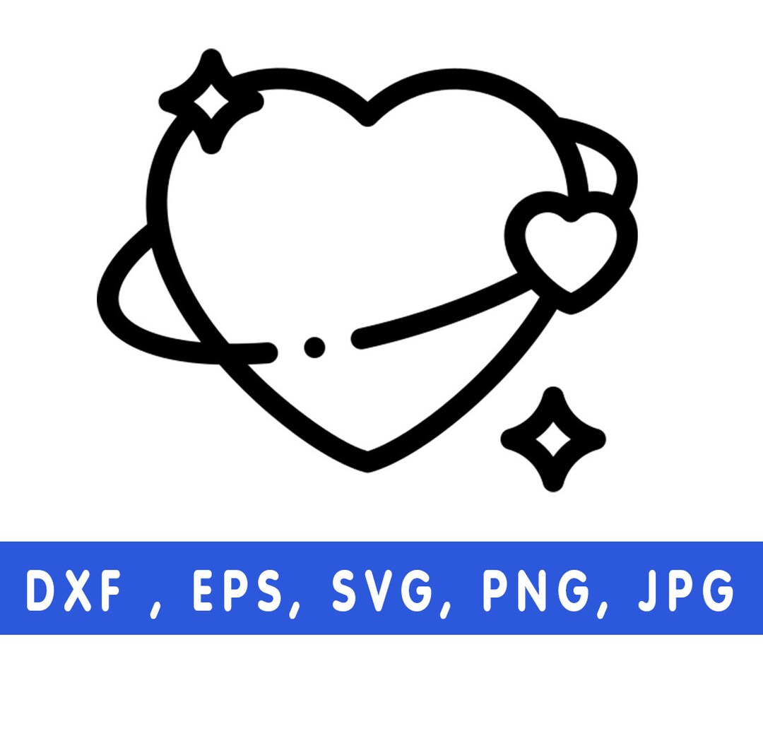 Love Heart SVG, Instant Downloads Double Hand Sketch Love Heart Digital ...