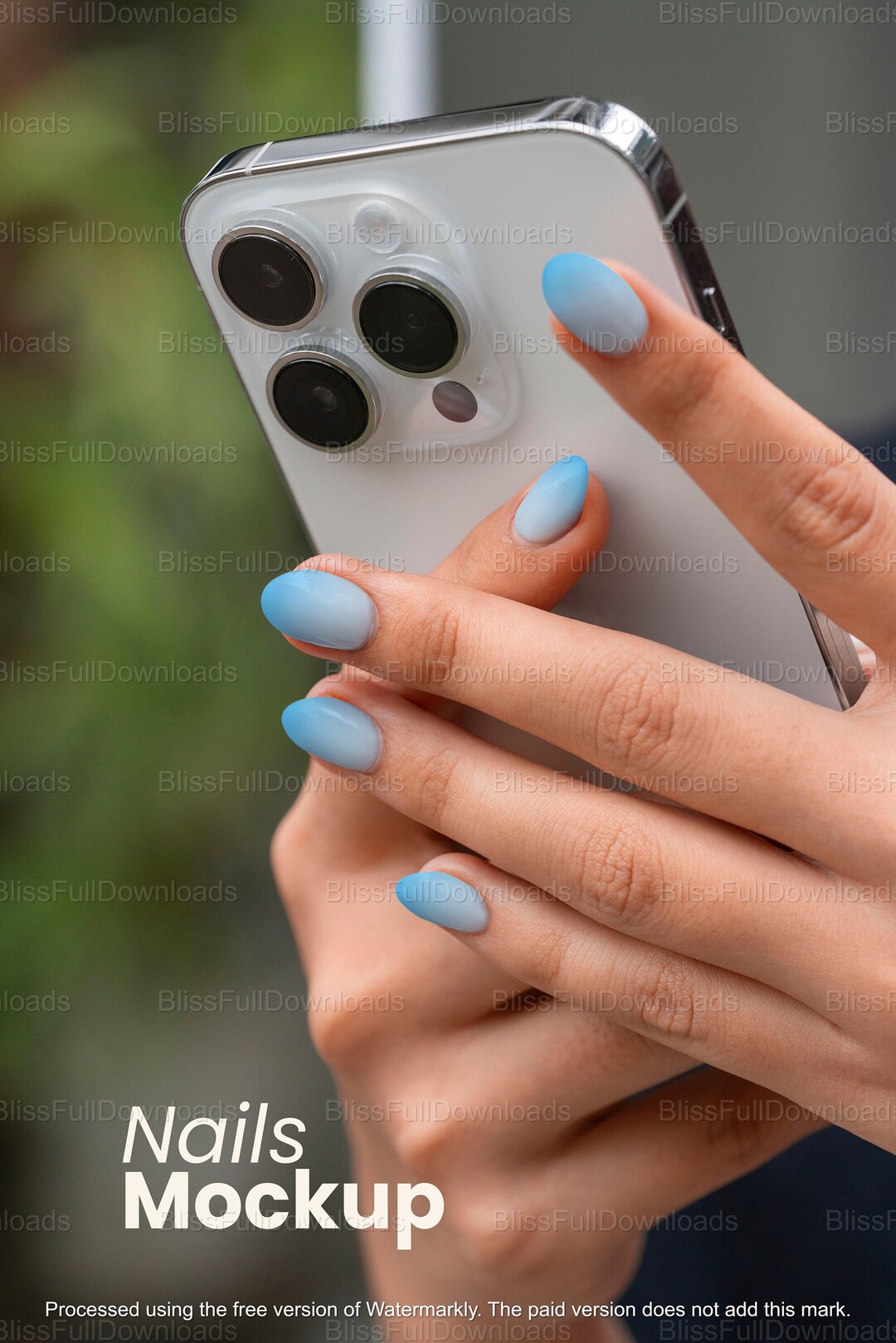 Nail Polish Mockup Bundle, Nail Polish Template, Finger Nail Art Strip ...