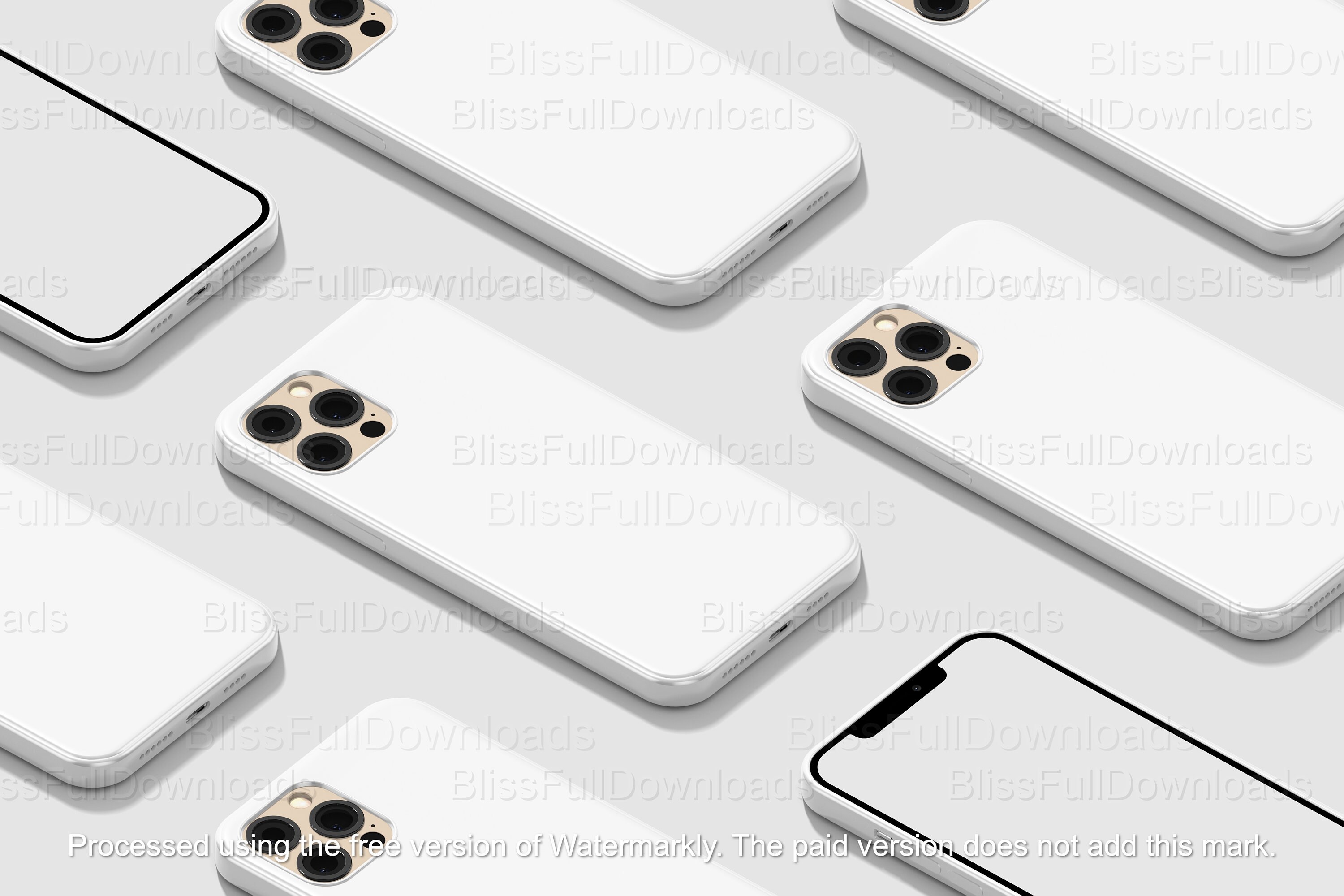 IPhone 13 Pro Case Mockup | Premium Smartphone Cover Template | Digital ...