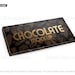 Chocolate Box Mockup, Chocolate Packaging, Personalized Candy, Bar ...