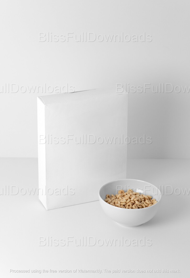 Editable Cereal Box Mockup PSD for Kids Fun Theme Party Decor Editable ...