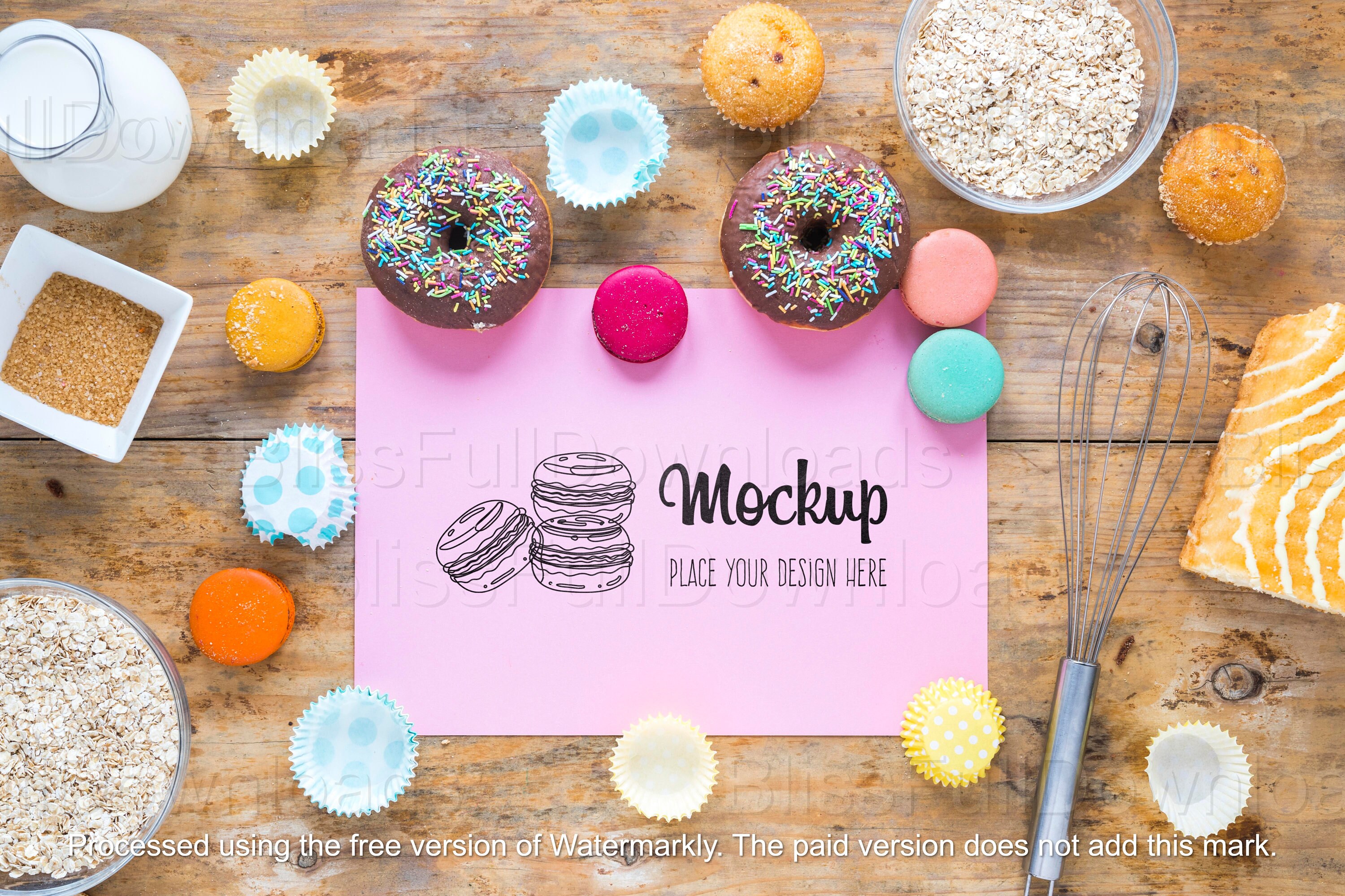Flat Lay Cake Card Mockup Elegant Cake Display Template for - Etsy