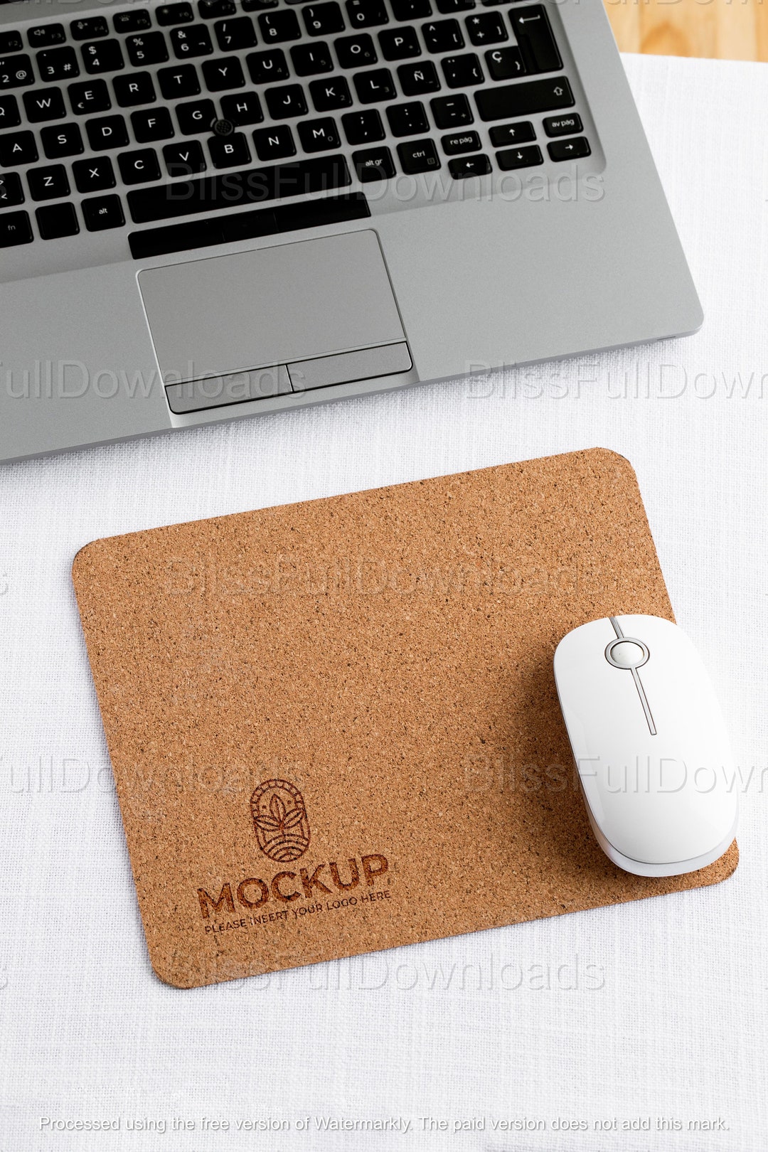 Custom Mouse Pad Mockup Personalized Branding Desk Mat Office ...
