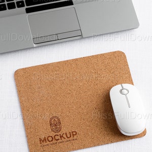Custom Mouse Pad Mockup Personalized Branding Desk Mat Office ...