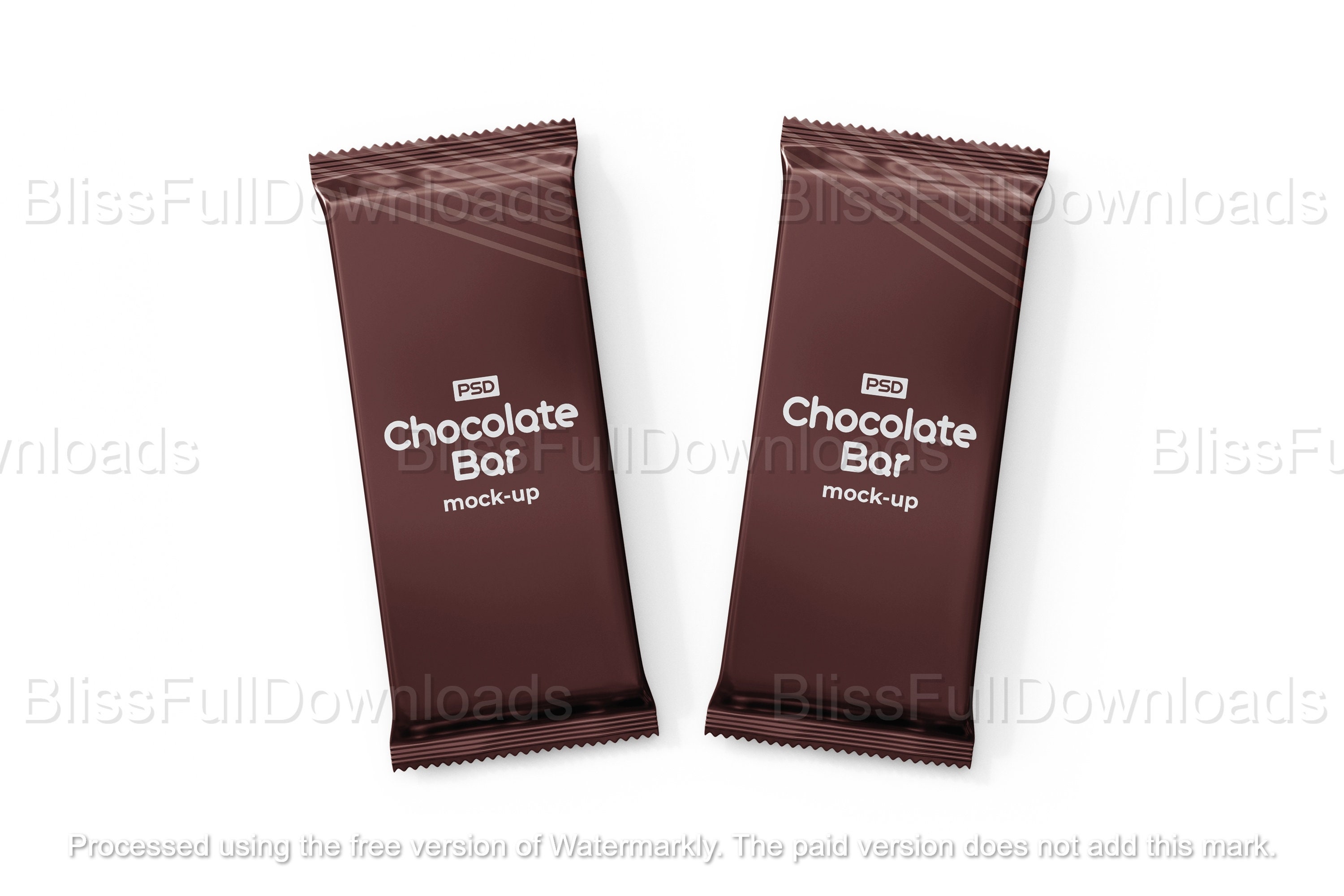 Chocolate Bar Wrap Mockup Candy Bar Label Mockup Custom - Etsy