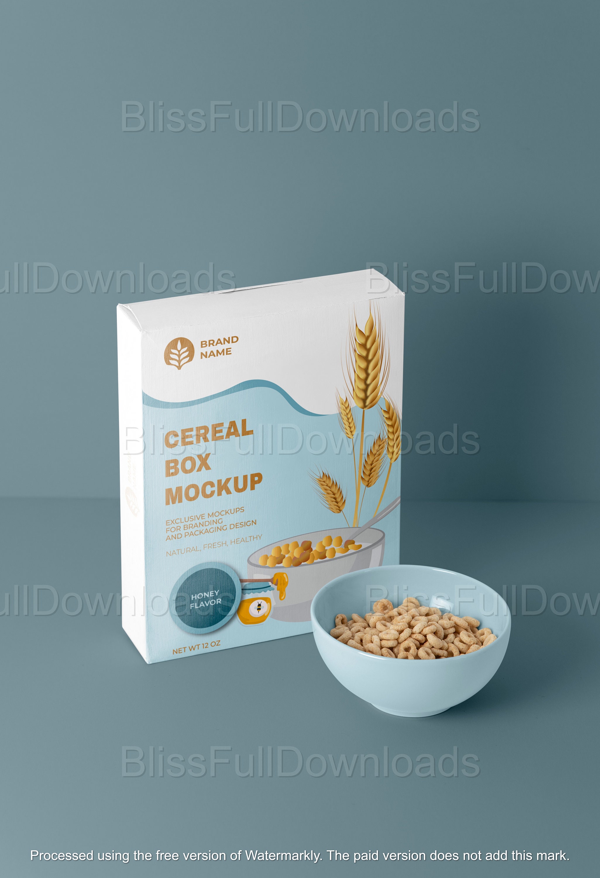 Editable Cereal Box Mockup PSD for Kids Fun Theme Party Decor Editable ...