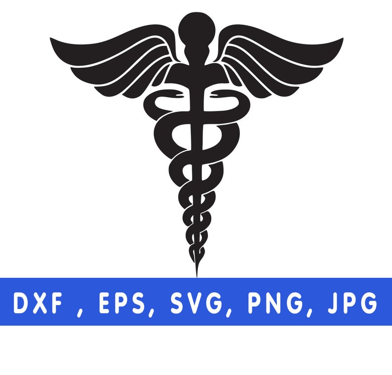 Medical Symbol SVG, Caduceus Svg, Star of Life Svg, Instant Downloads ...