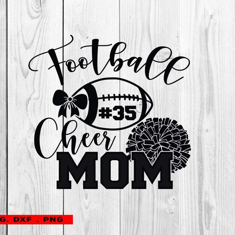 Football and Cheer Svg - Etsy