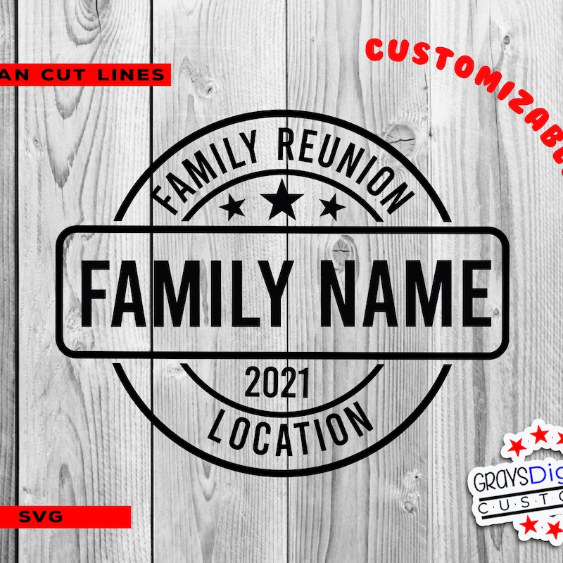 Family Reunion Svg - Etsy