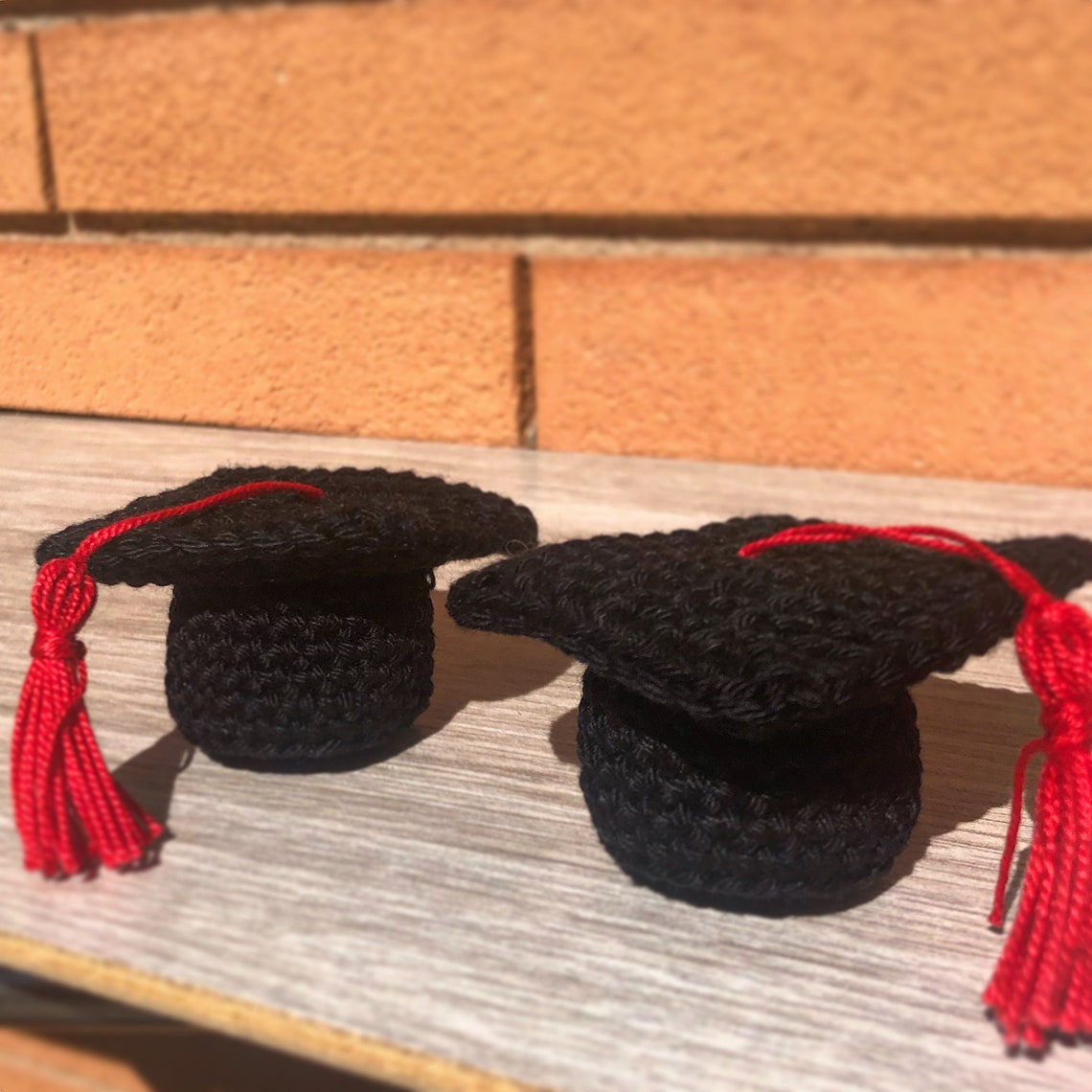 GRADUATION HAT made from crochet idea for favors | Etsy