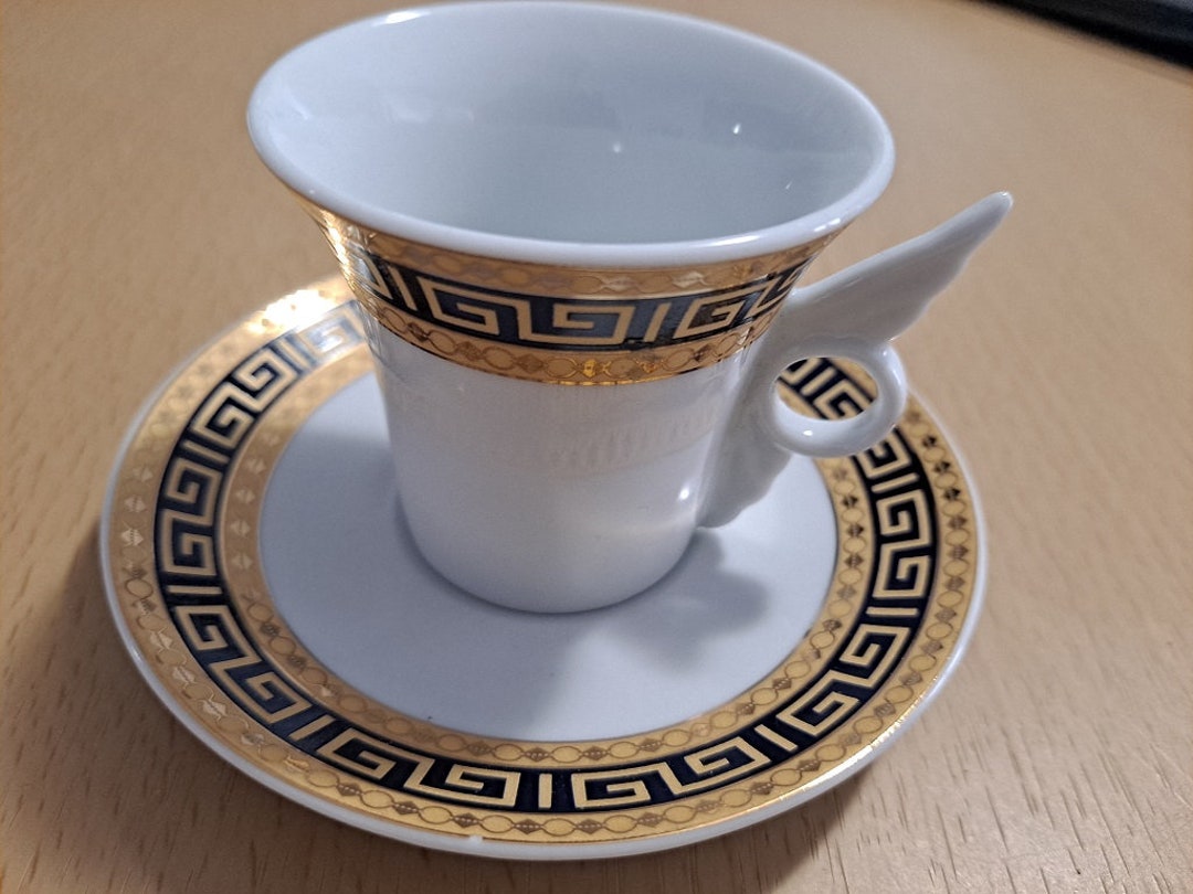 Vintage Italian Coffee Set Versace Style - Etsy