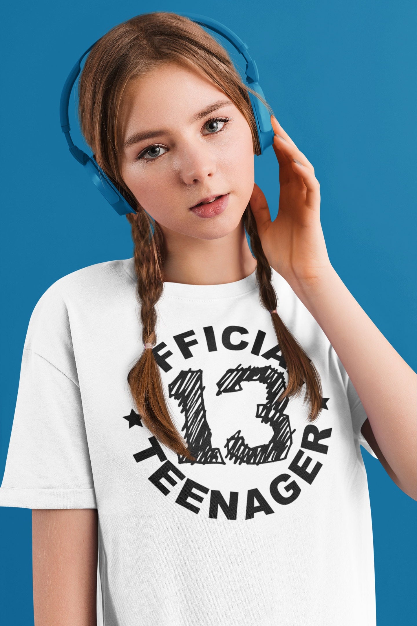 Official Teenager Shirt, Officially 13 Tee, 13th Birthday Shirt, Teen ...