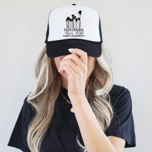 Personalized Bach Club Party Hats, Bachelorette Trucker Hats, Custom ...
