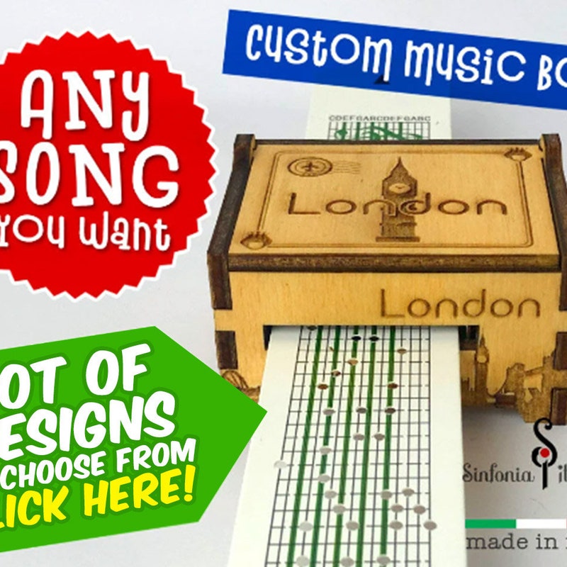 Custom Music Box - Etsy