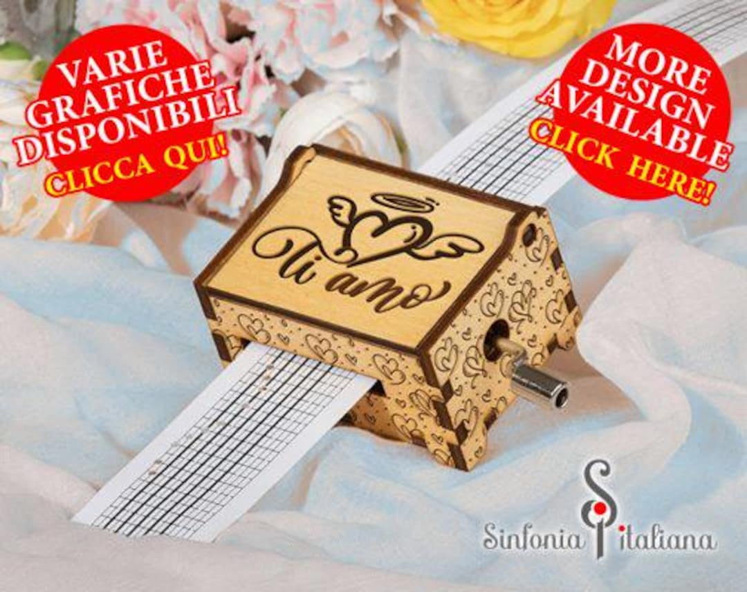 Custom Song Music Box, Handmade Music Box, Any Song Music Box ...