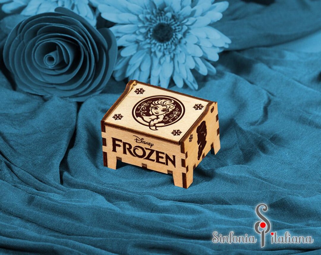 Frozen, Frozen Music Box, Wind up Mechanism, Let It Go, Frozen Gift ...