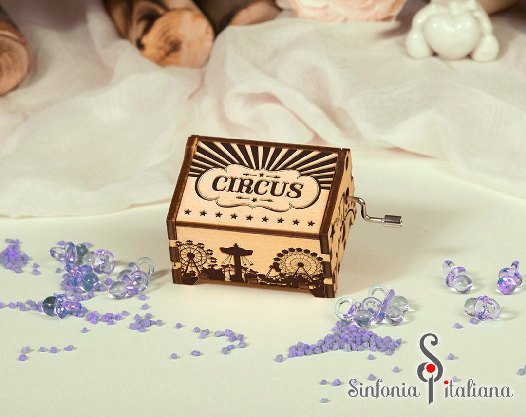 Circus Music Box You Choose the Music You Choose the - Etsy