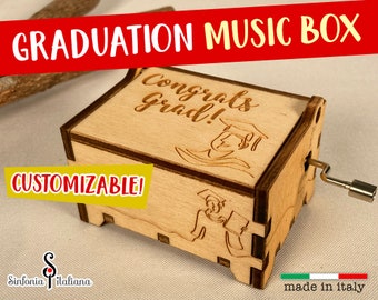 Graduation Music Box - Etsy