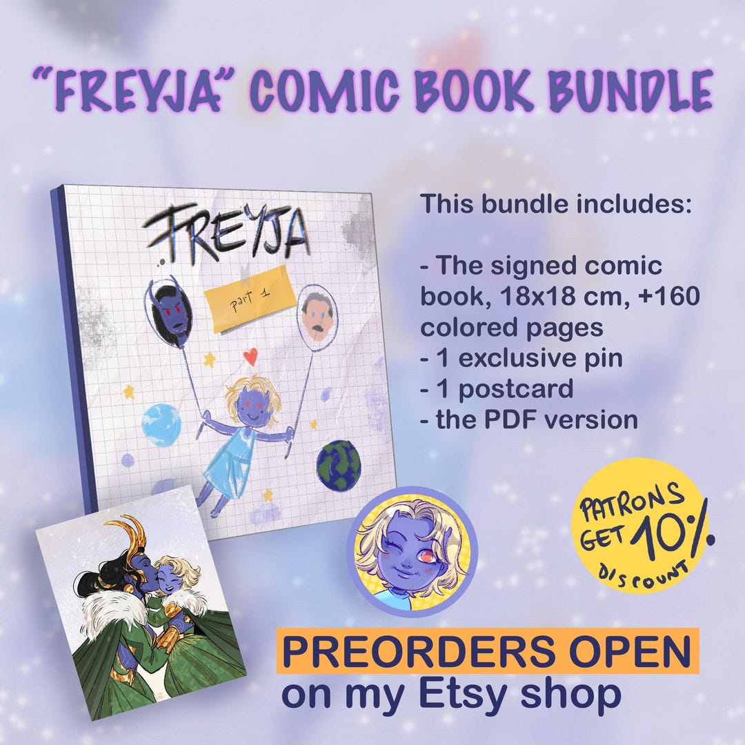 FREYJA Comic Book Bundle - Etsy
