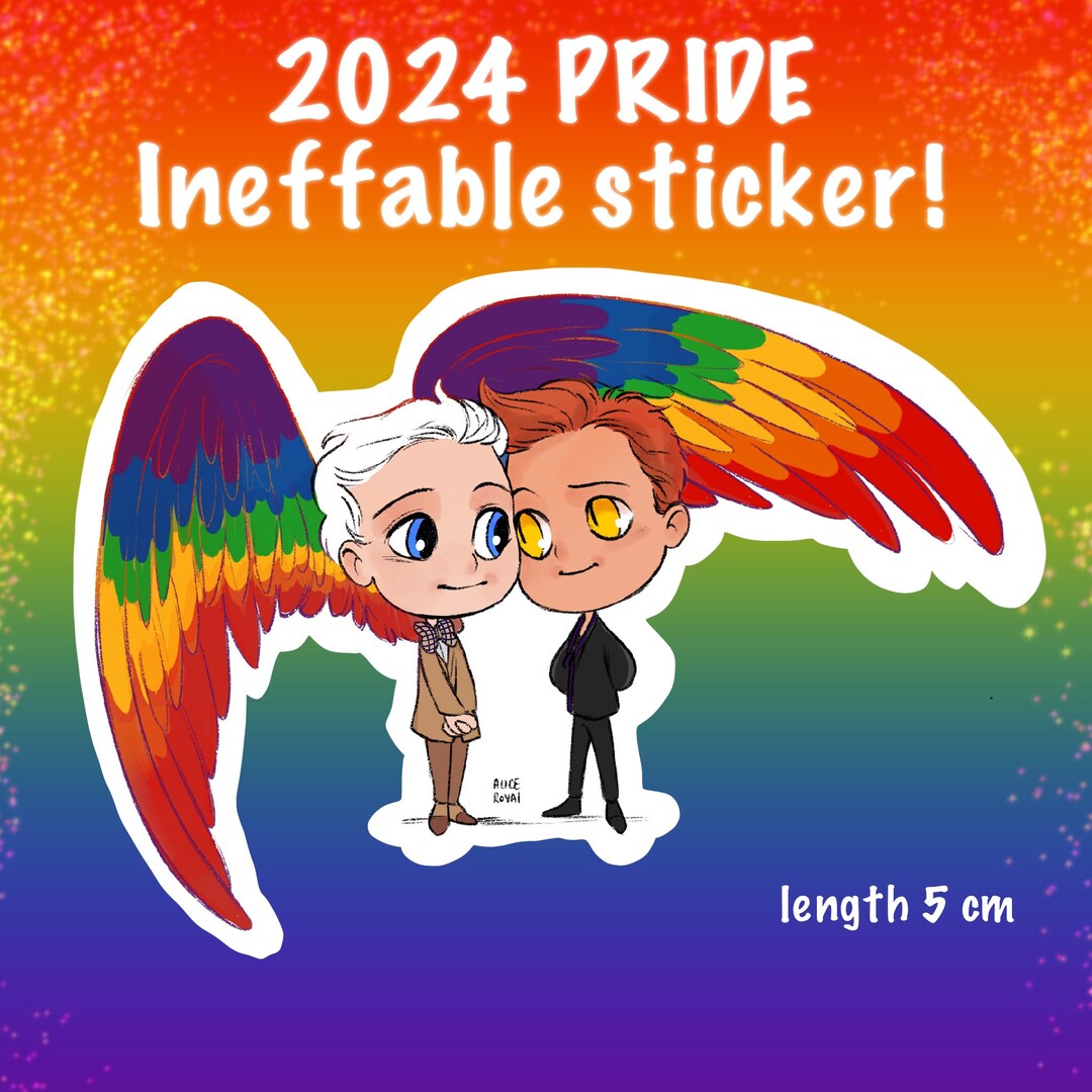PREORDER 2024 PRIDE Ineffable Sticker - Etsy