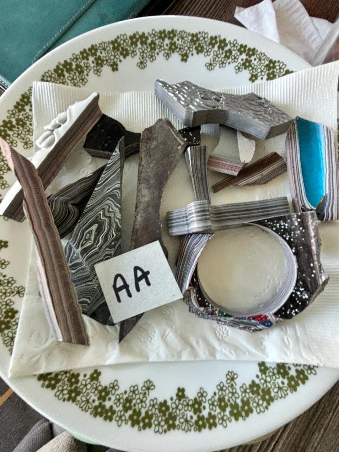 Rough , Raw Fordite From Detroit , Michigan 4.02 Ounces. 114 Gms ...