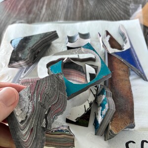 Rough , Raw Fordite From Detroit , Michigan 3.70 Ounces. 105 Gms ...