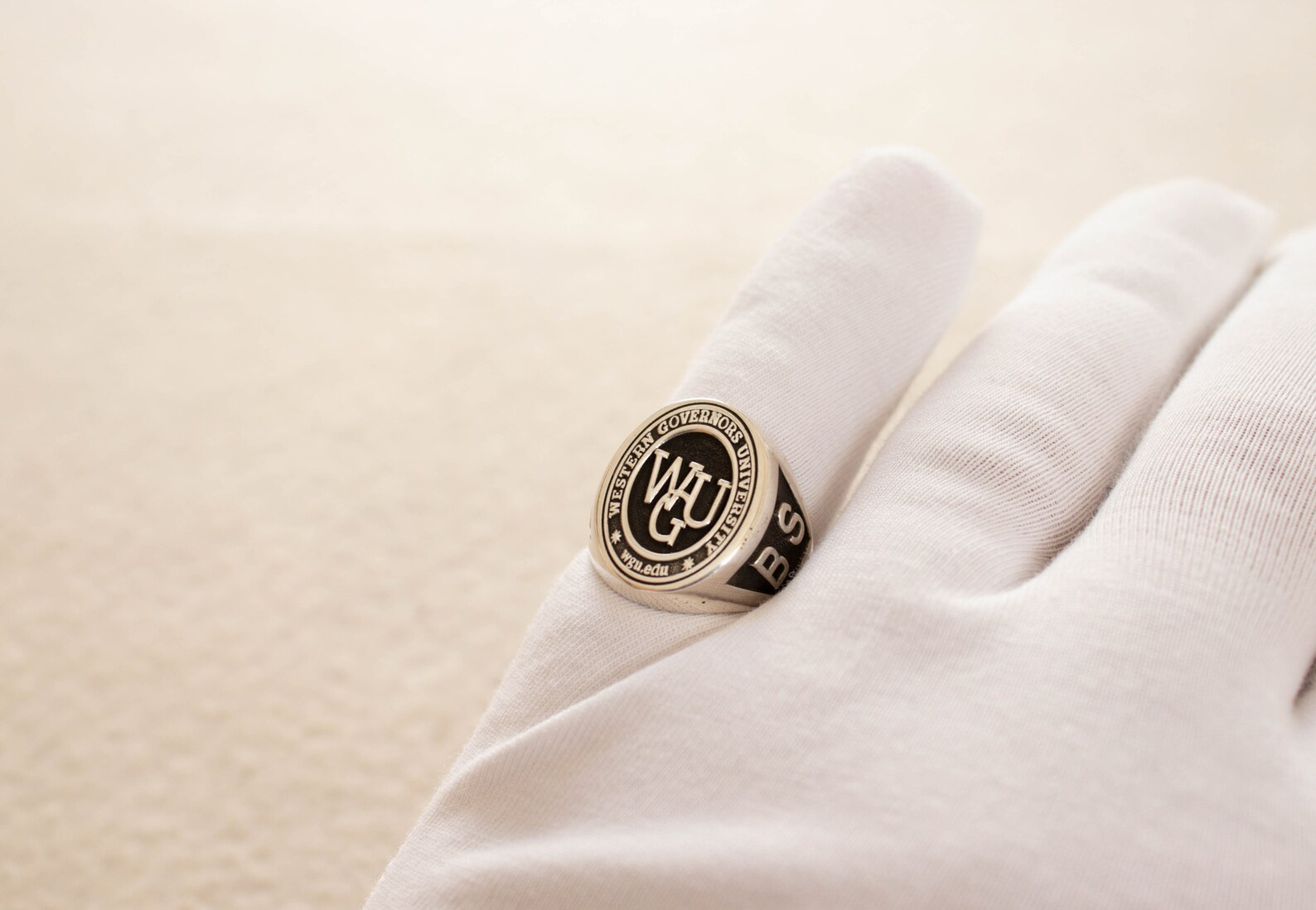 Coat of Arms Signet Ring, College Class Ring, Graduation Ring, Family ...