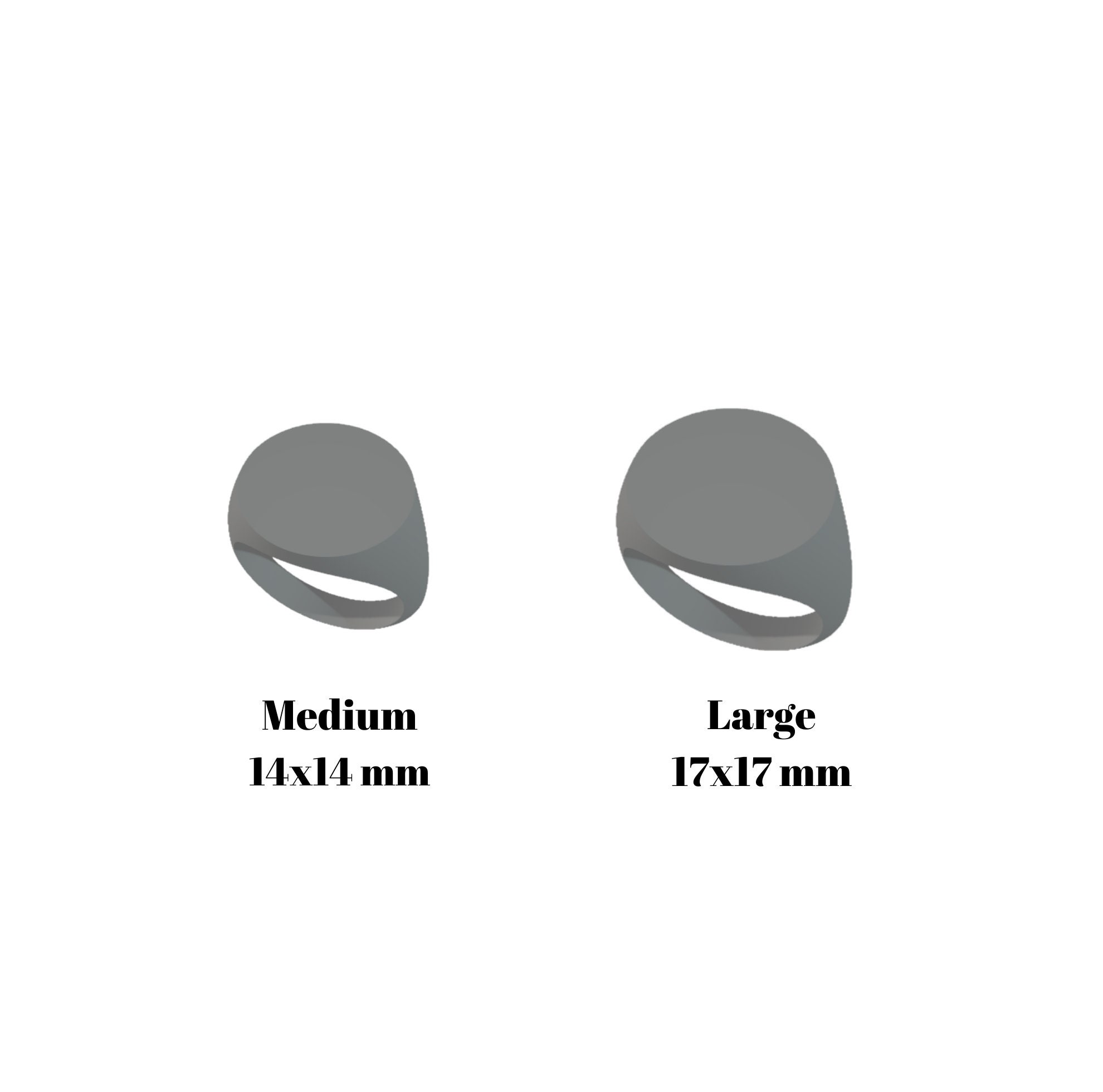 Custom Signet Ring University Logo Ring Silver Graduation - Etsy