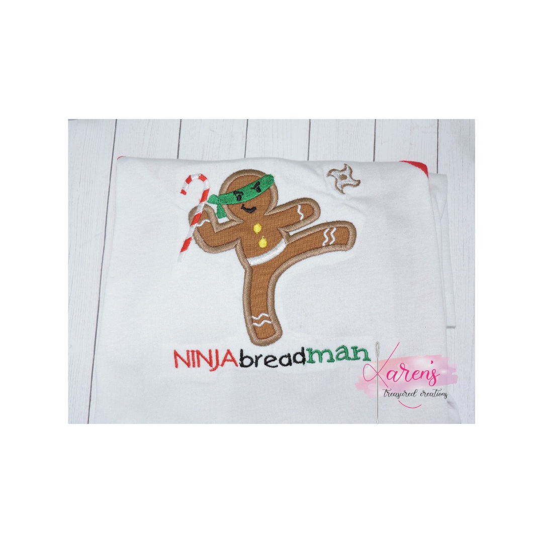 NINJA BREADMAN Gingerbread MAN Super Powerful Gingerbread Man - Etsy