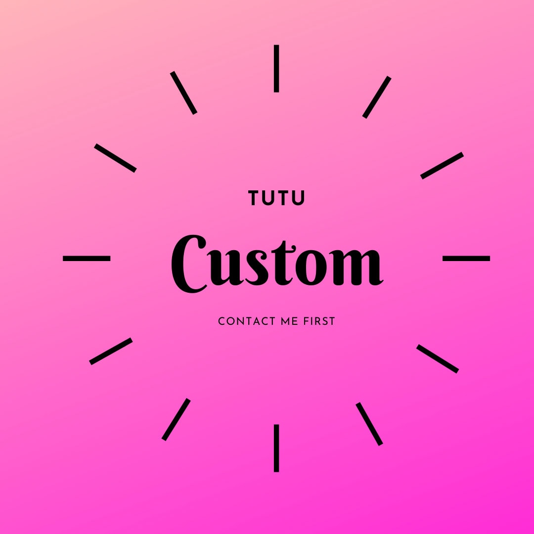 CUSTOM TUTU OUTFITS -custom Made to Order - Girls Perfect Birthday ...