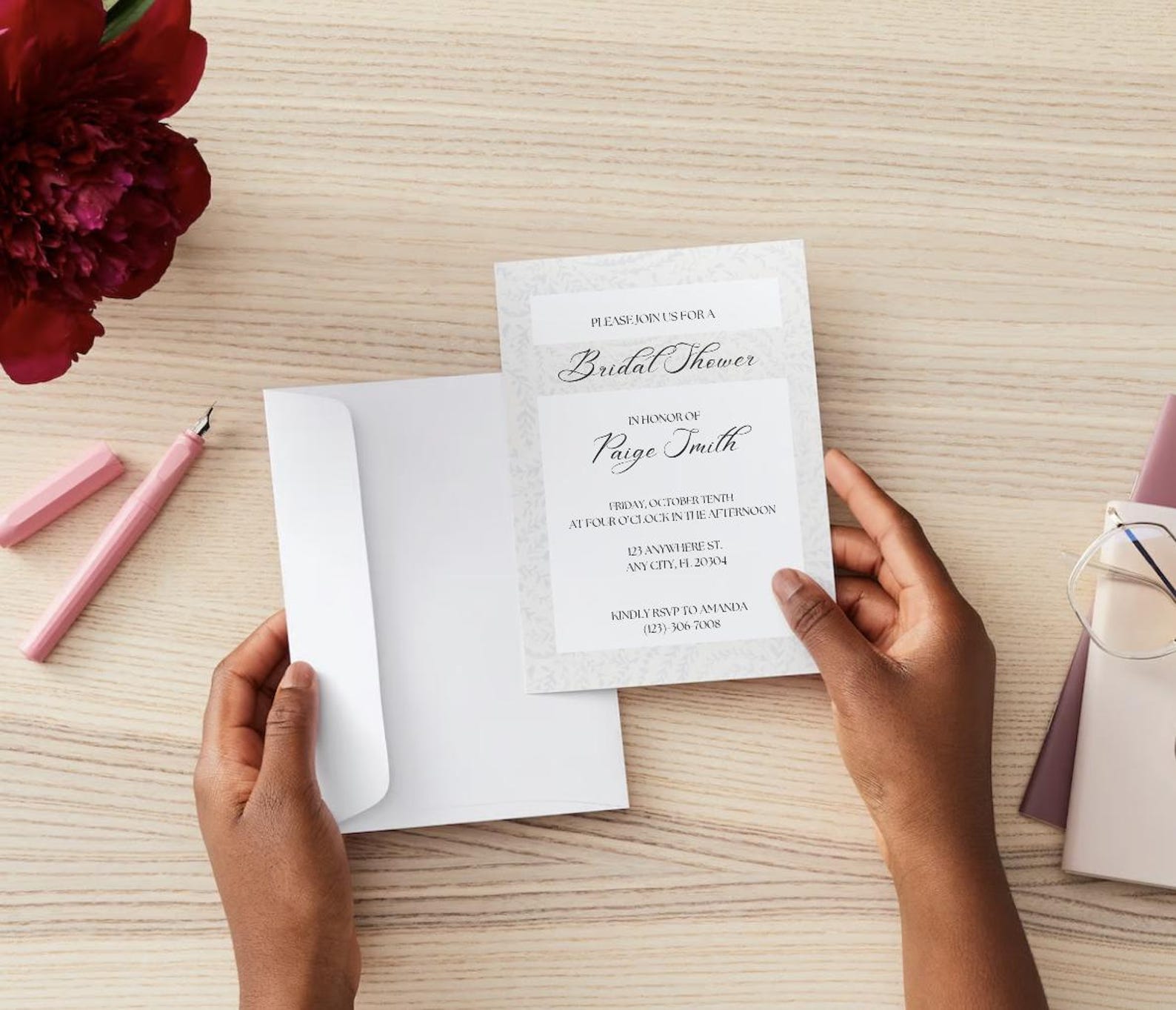 Editable Bridal Shower Invitation Bundle - Etsy