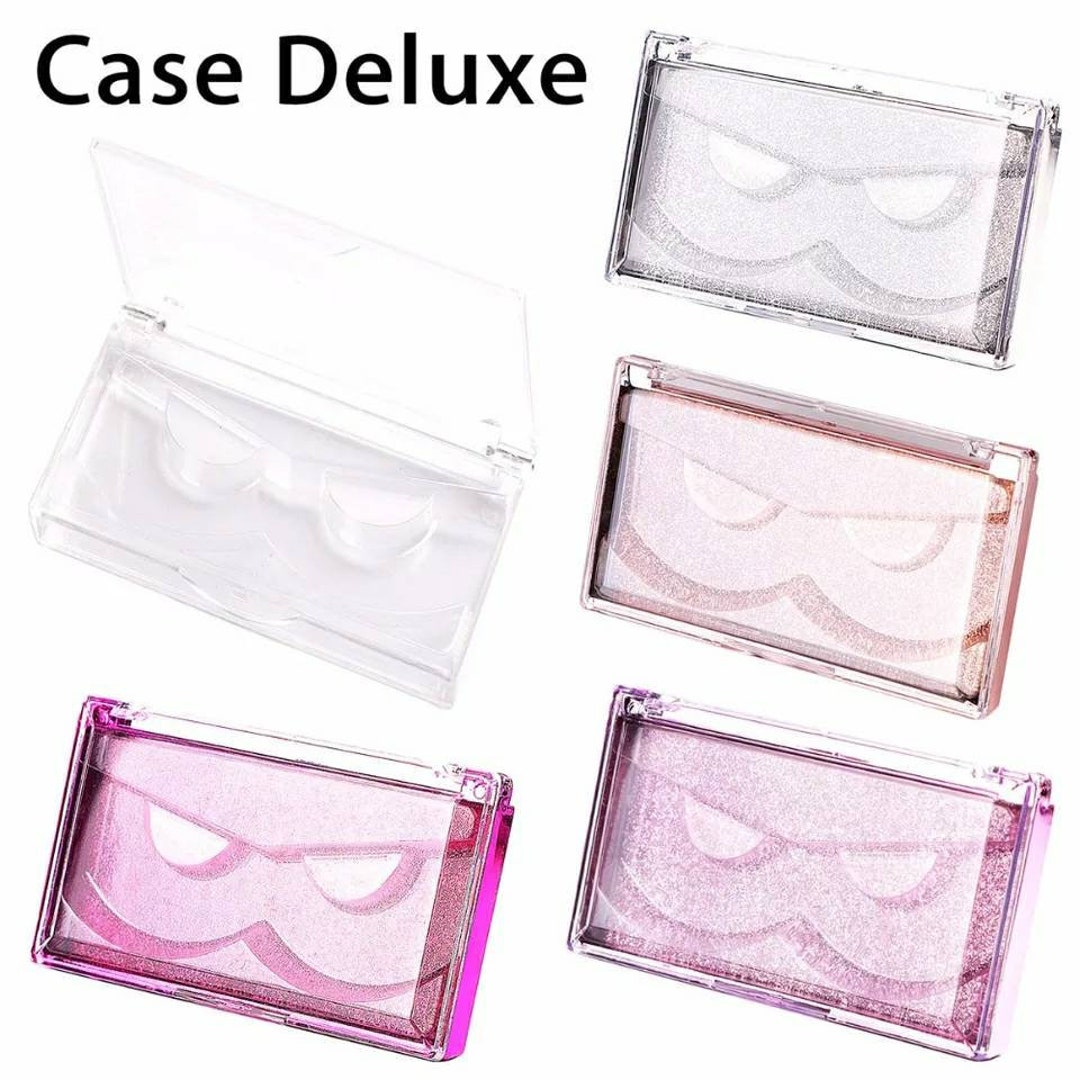 50 Eyelash Packaging Wholesale Lash Case for 25mm Eyelashes 50 Pieces ...