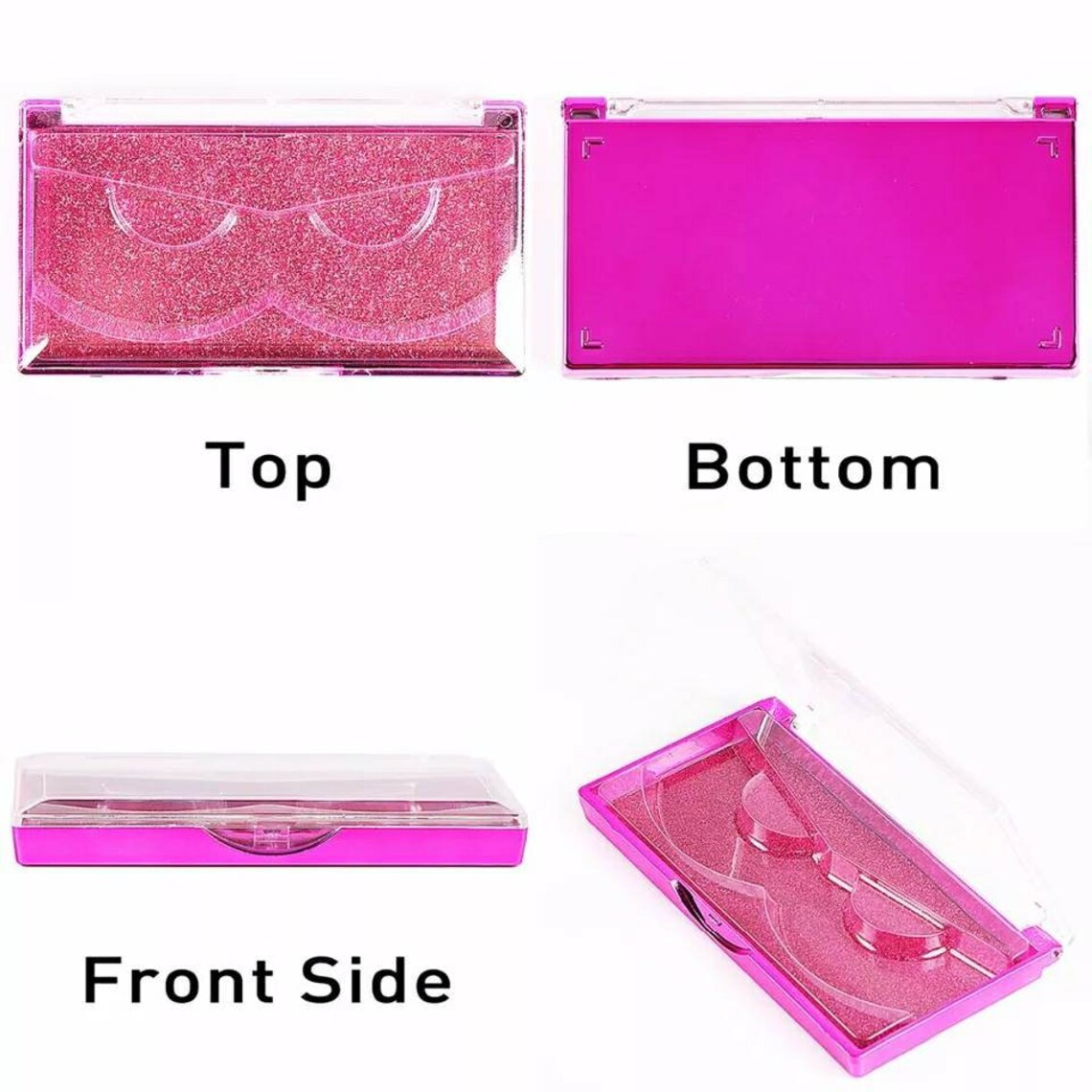 50 Eyelash Packaging Wholesale Lash Case for 25mm Eyelashes 50 | Etsy