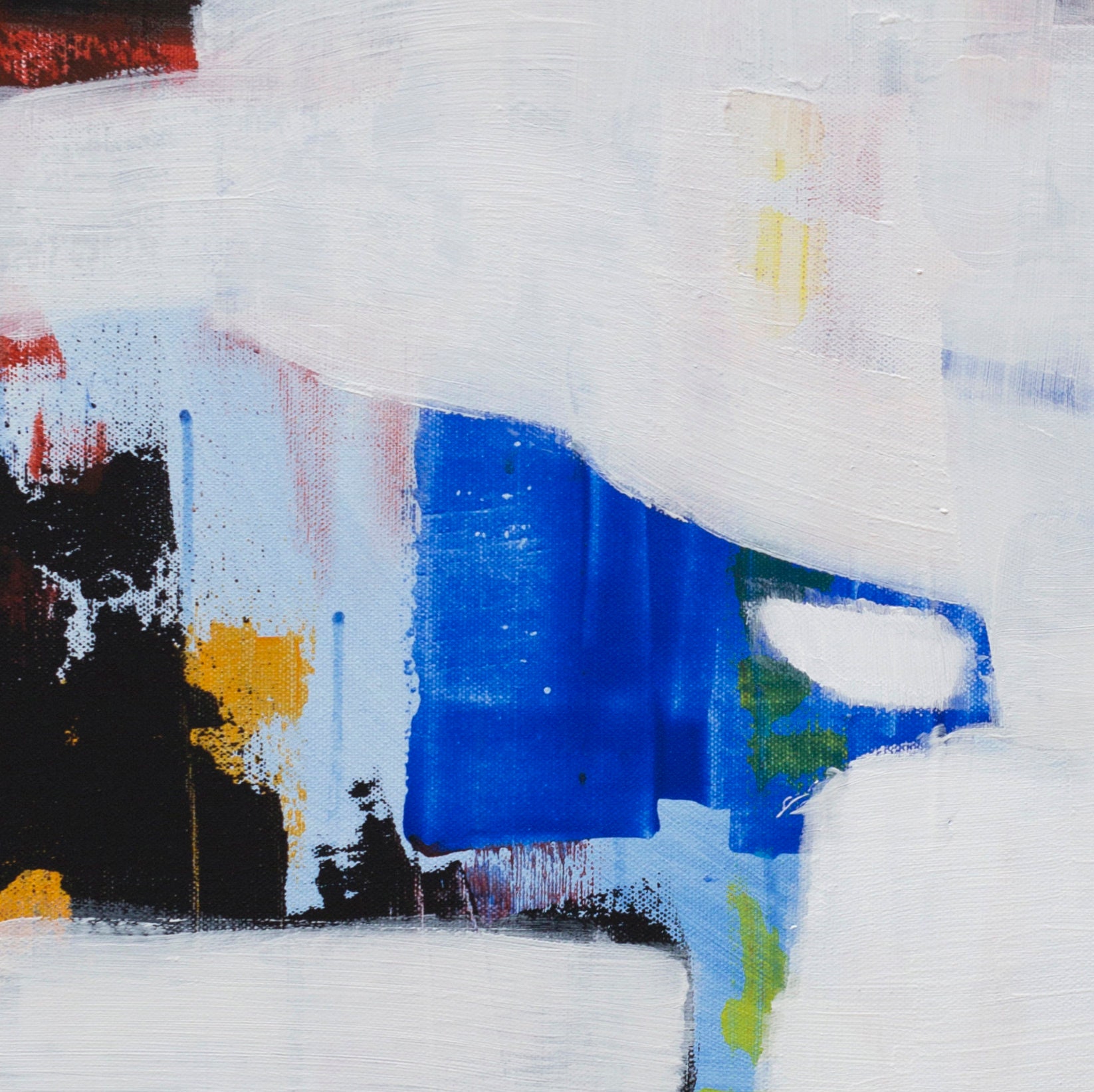 Original Art Abstract Painting Contemporary Art Print of - Etsy